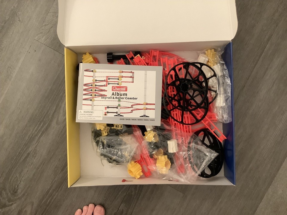 Quercetti Roller Coaster Mini Rail Set for Kids | eBay UK