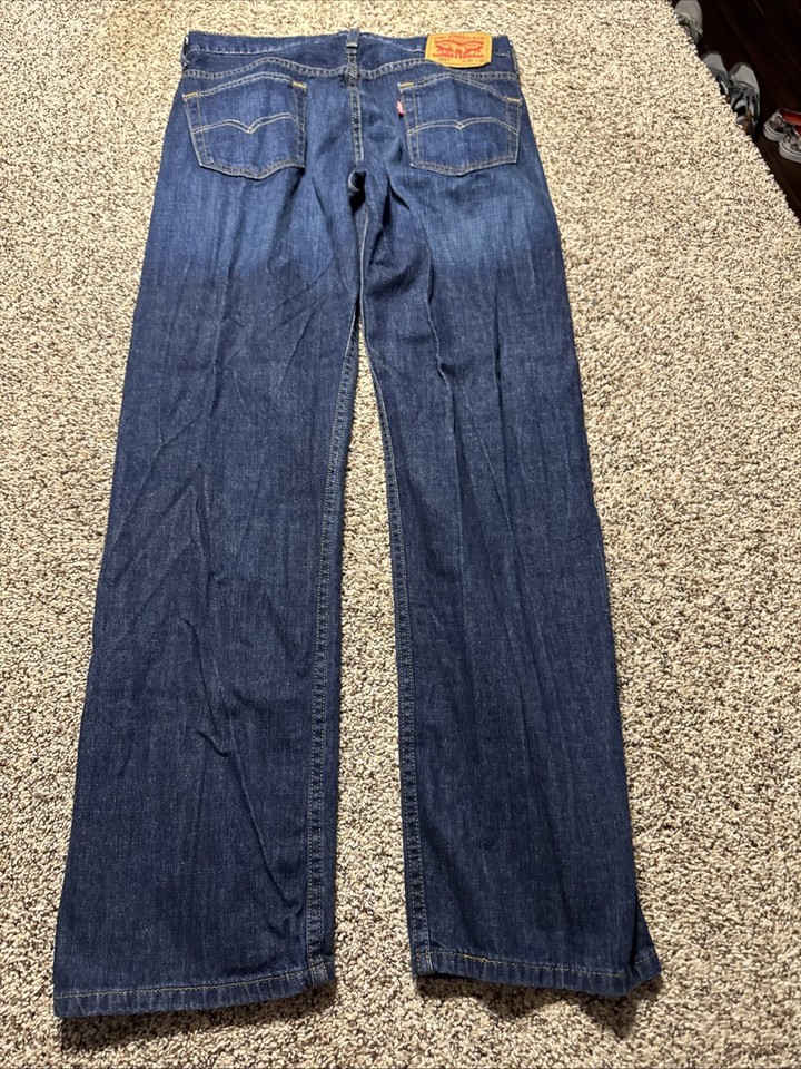 LEVI'S 569 LOOSE STRAIGHT DESIGNER MEN'S JEANS SIZE 30X32 | eBay