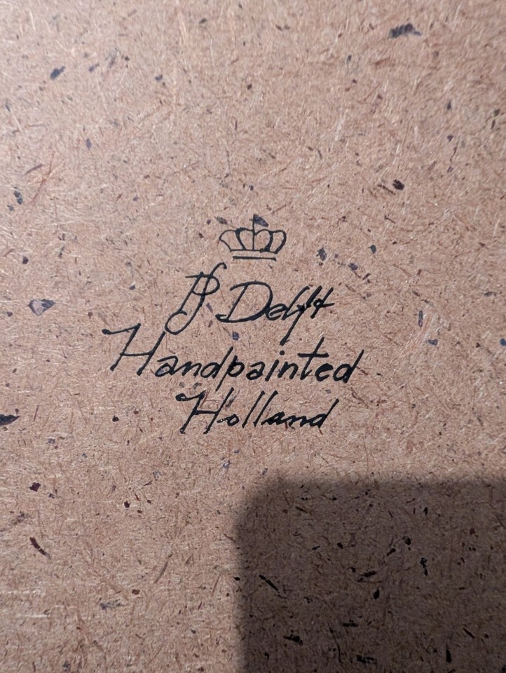 Vintage Framed Dutch Delft Tile ( the Brewery ) | eBay UK