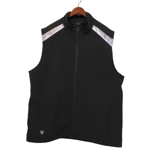Hawx Work Gear Reflective Softshell Water Resistant Work Vest Size ...