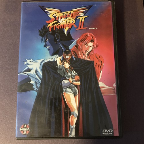 Street Fighter II, Vol. 2 (DVD) Used VG Condition Animated Manga Capcom ...
