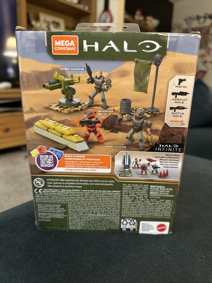 MEGA Construx UNSC Combat Unit Halo Infinite GRN02 104 pcs | eBay