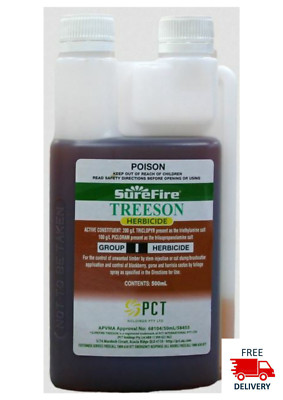 Treeson Herbicide 500ml Tree Killer Triclopyr & Picloram. Equiv Tordon ...