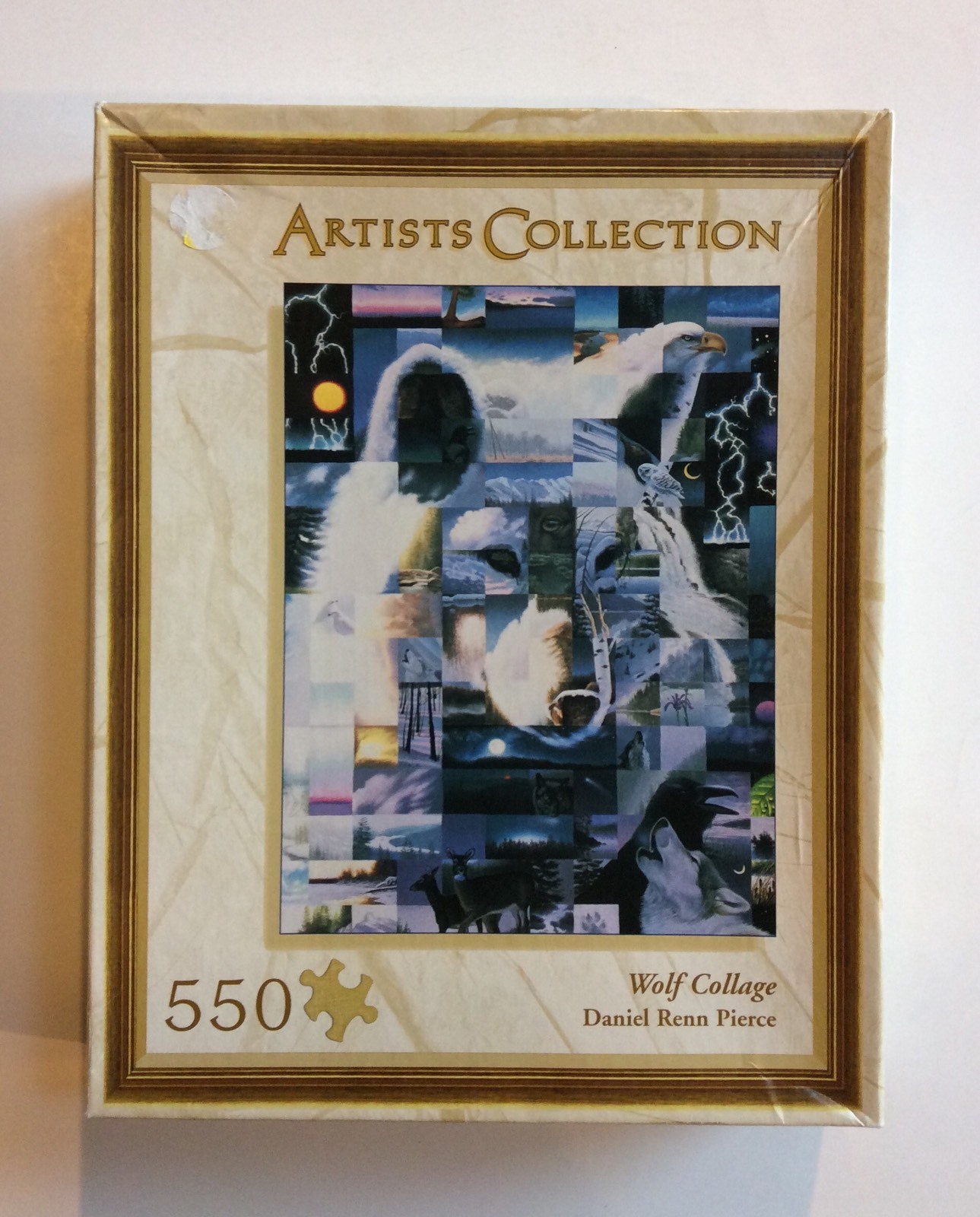 Artists Collection "Wolf Collage" Daniel Renn Pierce 550 Piece Jigsaw ...