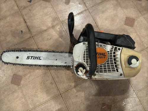 stihl ms 201 t c chainsaw Runs But Is In Rough Shape Bar & Chain ...