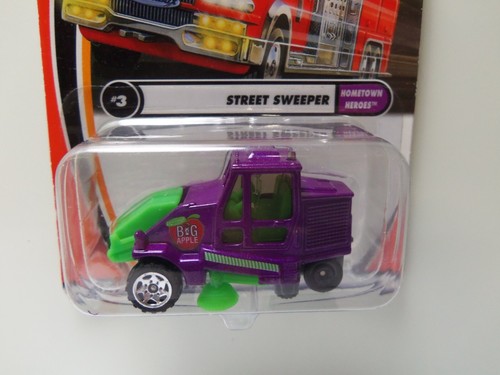 2001 Matchbox Street Sweeper #3 - 50th Anniversary Card - Purple ...