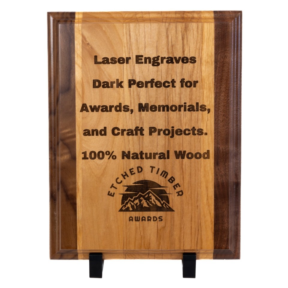 Red Alder Wood Plaque Blank, Award and Craft Plaque, Wood Base Blank ...