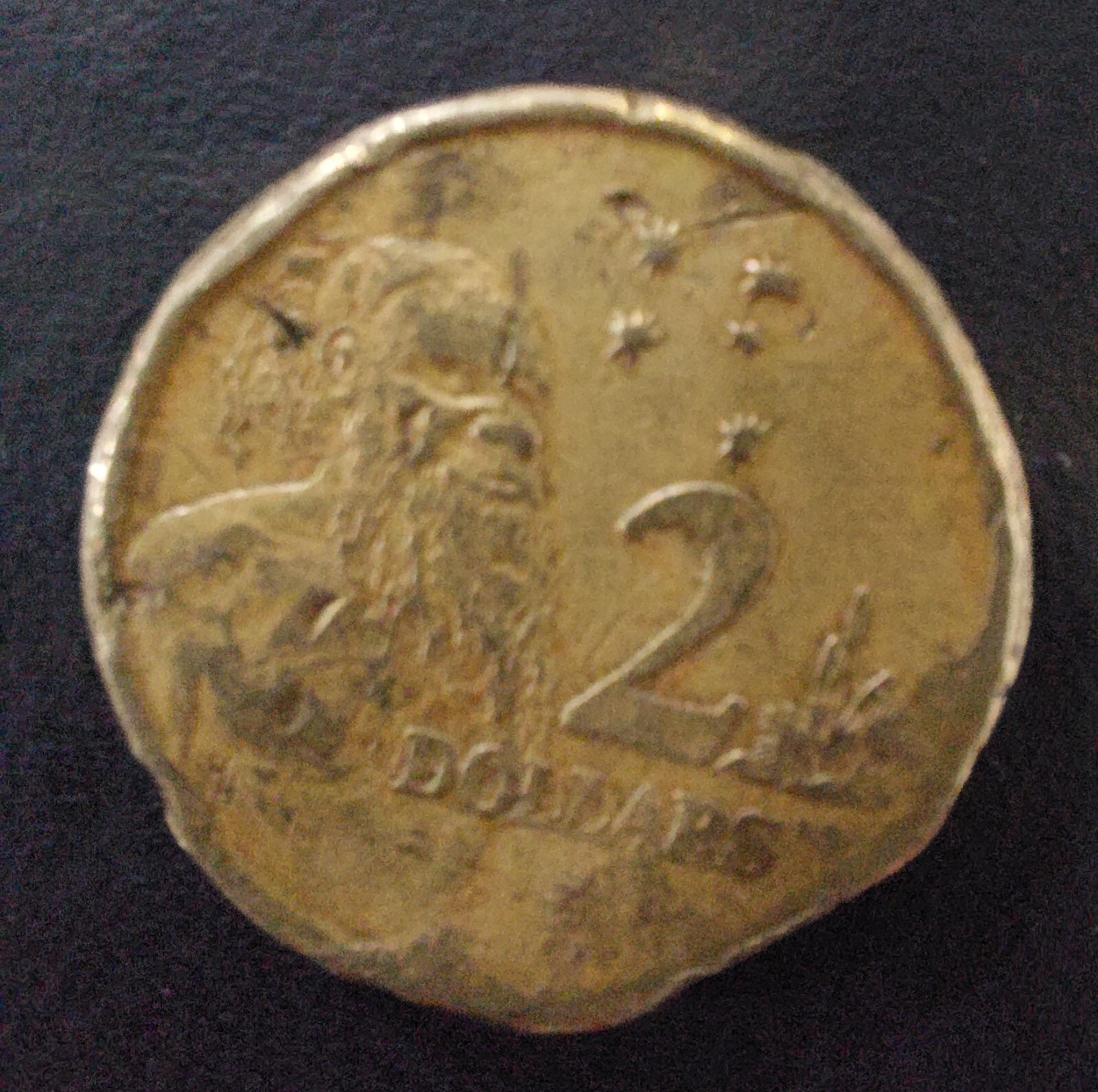 Australian RARE 1988 $2 COIN MAJOR MINT ERROR?? (HH)+ (RDM) (CIRC ...