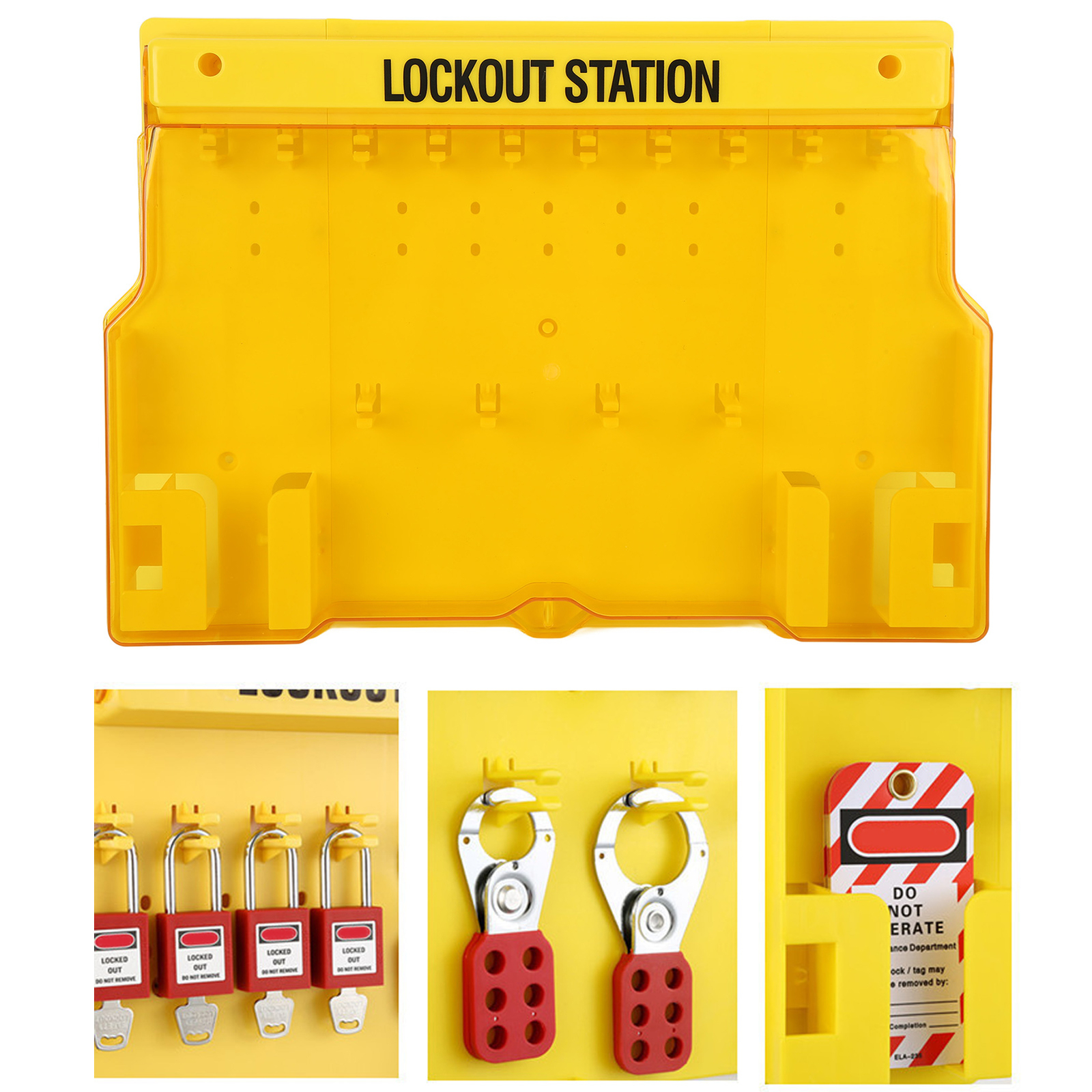 Durable Lockout Tagout Station Visualization Management Lockout Station ...