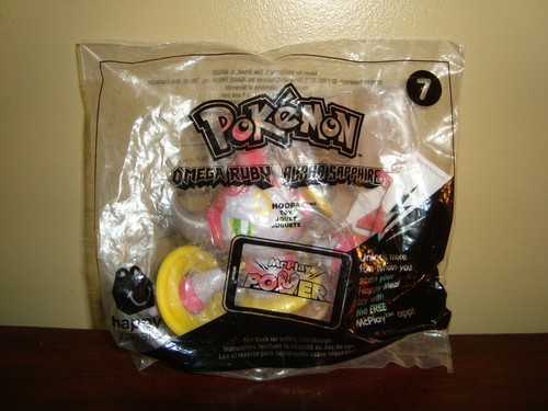 Mcdonalds 2015 Pokemon Omega Ruby Alpha Sapphire HOOPA with card NIP | eBay