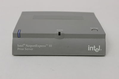INTEL 730003-004 NETPORTEXPRESS 10 PRINT SERVER WITH AC ADAPTER | eBay