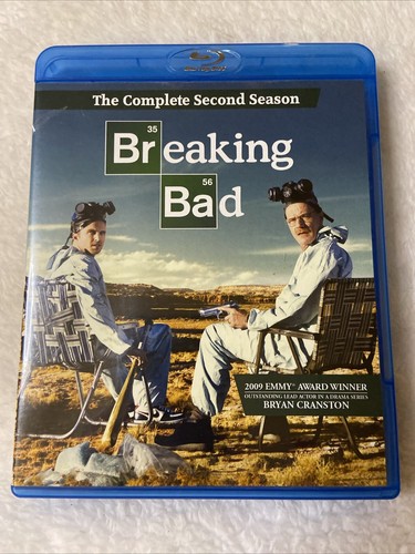 Breaking Bad The Complete Second 2nd Season Blu Ray Bryan Cranston ...