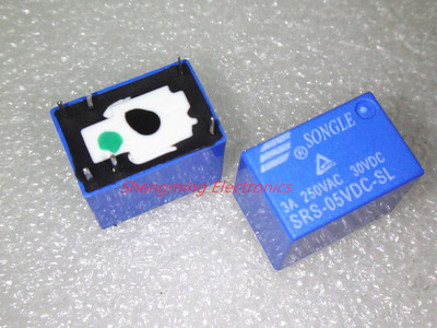10PCS SRS-05VDC-SL JRC-21F(4100) 5V DC Power Relay 6PIN | eBay