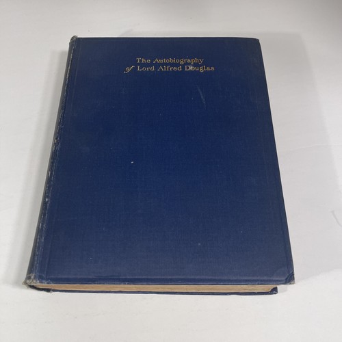 The Autobiography of Lord Alfred Douglas 1929 London: Martin Secker | eBay
