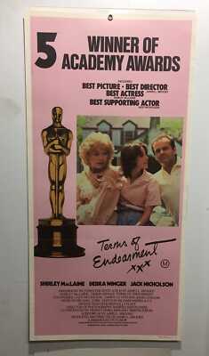 ORIGINAL DAYBILL MOVIE POSTER - TERMS OF ENDEARMENT- 1983 | eBay Australia