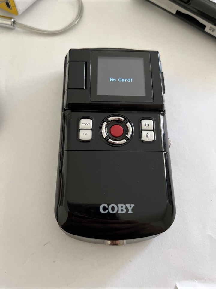 Coby CAM3002 Snap Handheld Digital Camcorder Black Vintage Camera ...