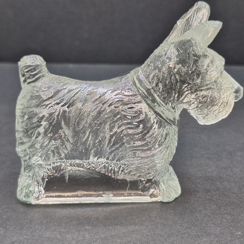 Scottie Scottish Terrier Dog Candy Container Pressed Clear Glass 1930s ...