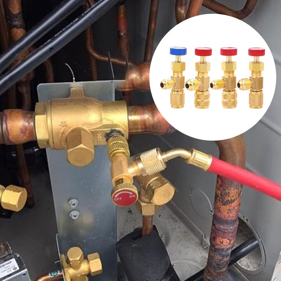 Brass Flow Control Air Conditioning Safety Valve High Pressure ...