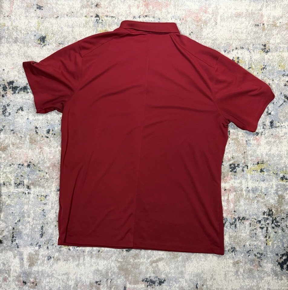 Nike Golf Dri-Fit USC Trojans Polo Shirt Mens XL Cardinal Red NCAA | eBay