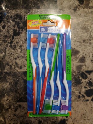 Dr. Fresh Toothbrush 6 Pack Firm | eBay