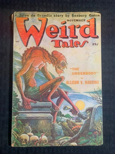 1949 Nov WEIRD TALES Pulp Fiction VG 4.0 Allison V Harding | eBay