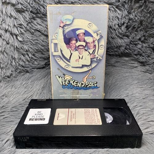 Weekend Pass VHS 1984 Patrick Houser Navy Military 80s Cheesy Comedy Classic | eBay