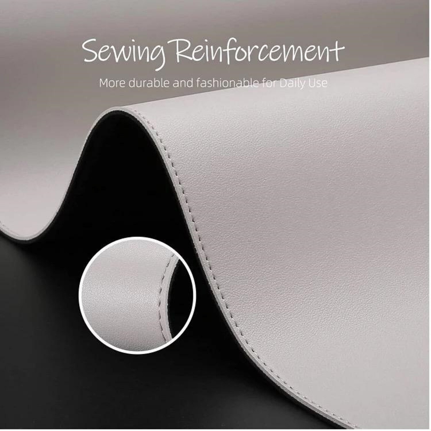 Mouse Pad Large leather Gaming Mouse Mat Table Protector Mat Dual Side ...