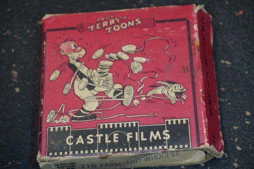 16mm Movie Film Castle Films Terry Toons 718 Farmyard Whoopee | eBay