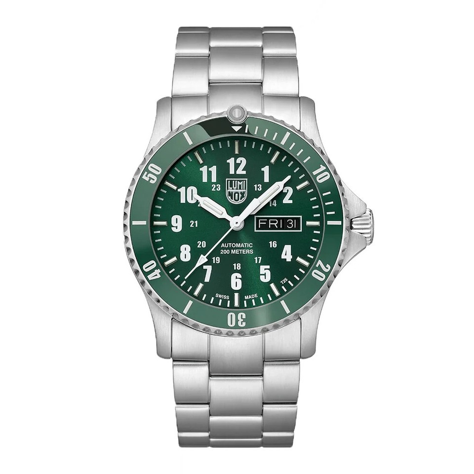 Luminox Green 42mm Automatic Sport Timer Dive Men's Watch XS.0937 With ...