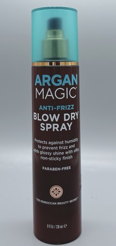 Argan Magic Anti-Frizz Blow Dry Spray 8 fl oz New | eBay