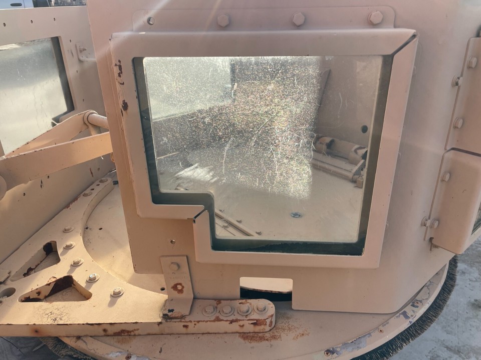 Hmmwv M1114 Armored Turret. Hatch, Ring, Bearing, Cupola, With Shield ...