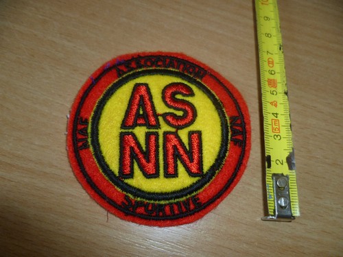 (E2) ECUSSON TISSU A COUDRE NAF-NAF ASSOCIATIN SPORTIVE ASNN | eBay