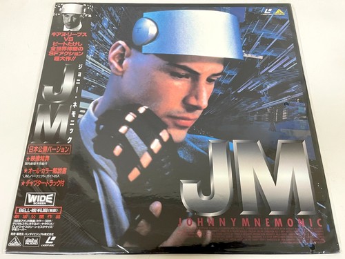 SEALED JM Johnny Mnemonic 1995 Laserdisc LD Japan Uncut WS BELL-890 W ...
