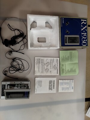 Panasonic RX-1930 Compact AM/FM Stereo Radio Cassette Player With ...