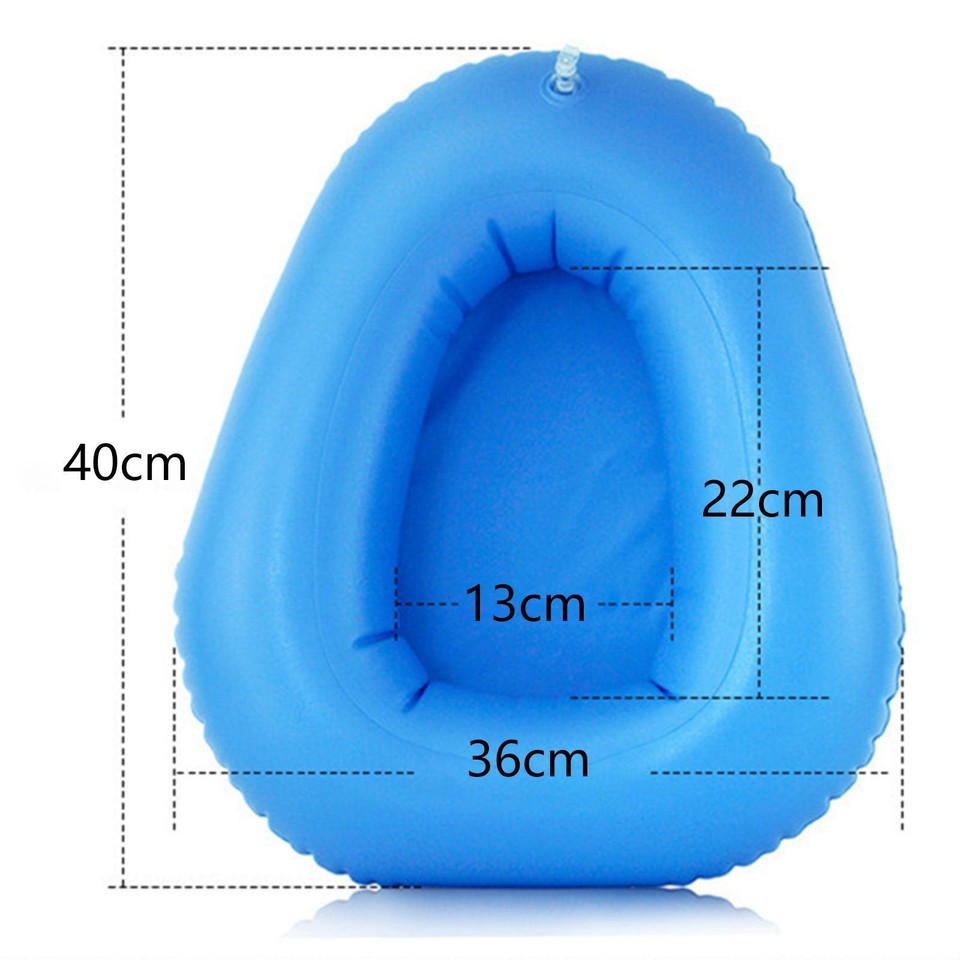 Inflatable Bedpan Washable Potty Urinal Toilet for Hospital Household ...