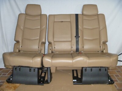 2020 Cadillac Escalade OEM Tan Leather 2nd Second Row Seats Premium ...