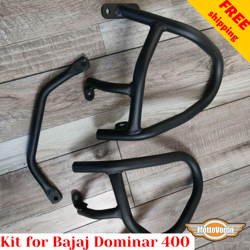 For Bajaj Dominar 400 Engine guard Rear rack Bajaj D400 Crash bars 2016 ...