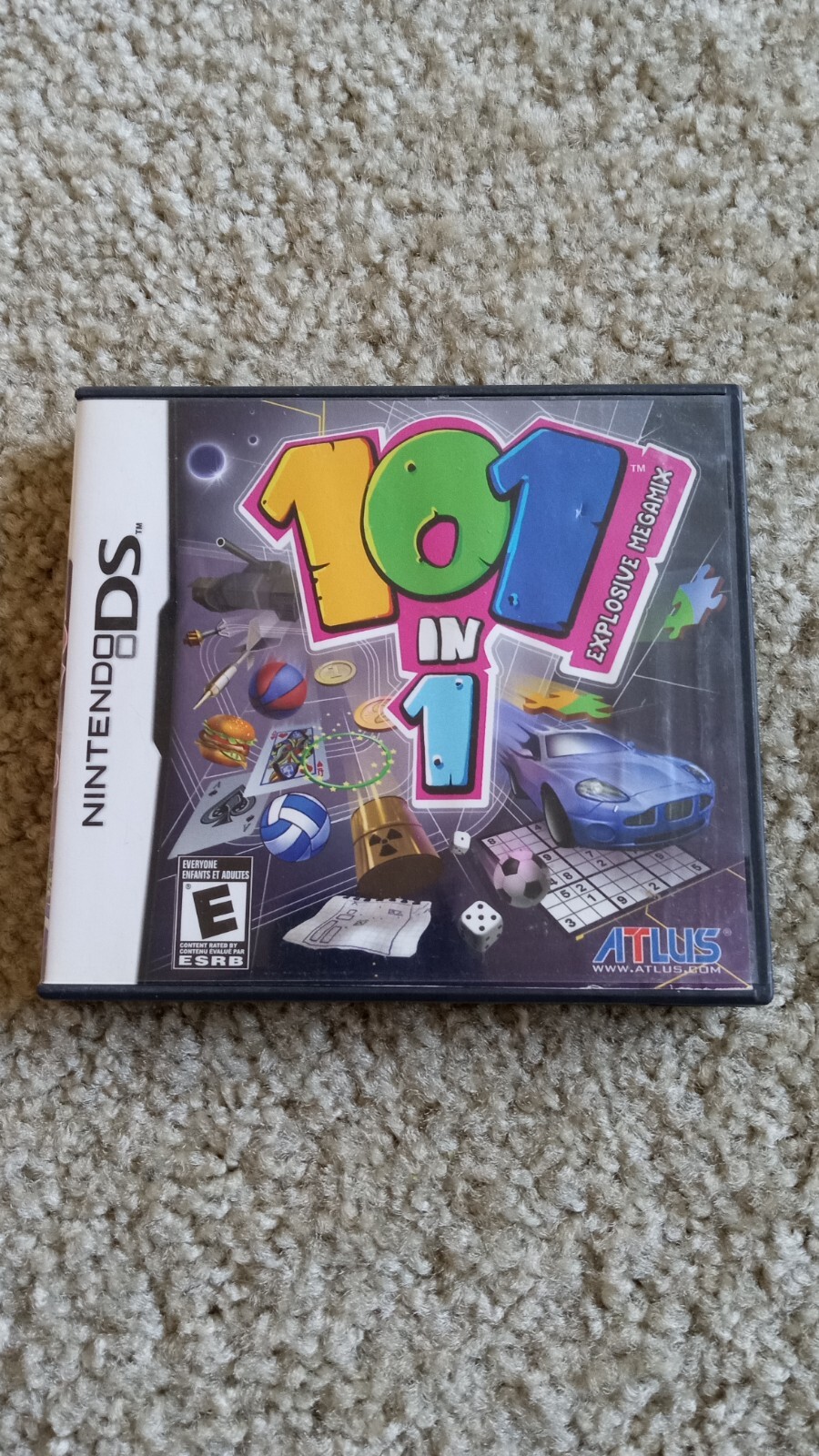 101-in-1 Explosive Megamix (Nintendo DS, 2009) - CASE ONLY No Game | eBay