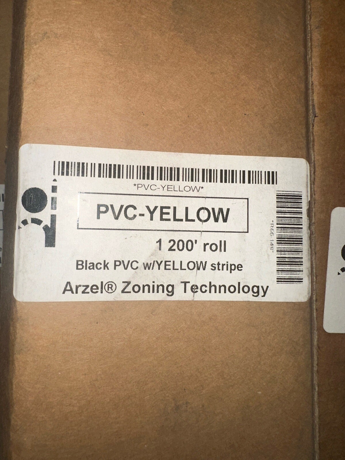 ARZEL Zoning Zone Tubing, 200' Roll PVC-YELLOW, Black with Yellow ...