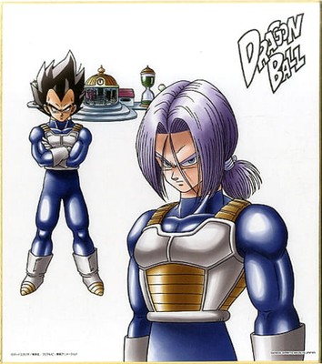 Dragon Ball Grand TRUNKS Shikishi Joli Jouet Collection Goût A1 | eBay