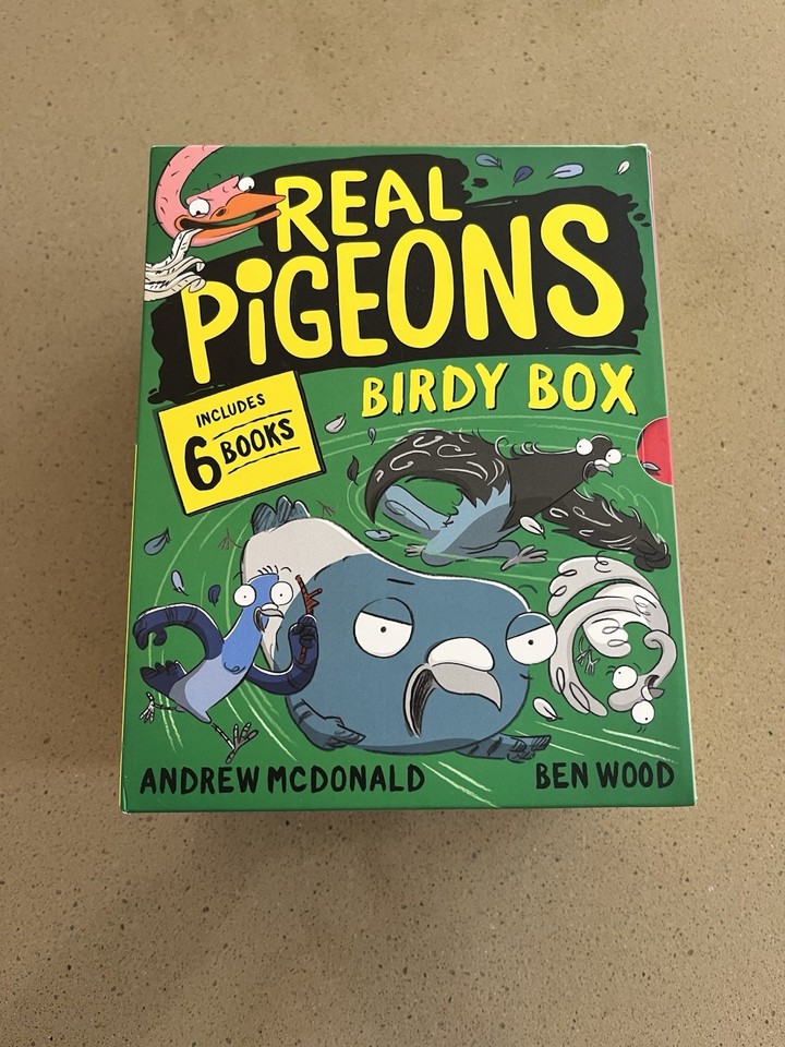 6 X Real Pigeons series by Andrew McDonald Paperback. | eBay Australia