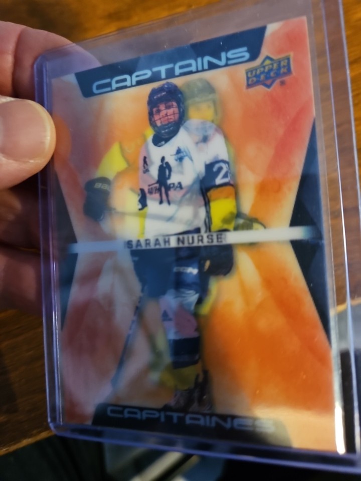 2023-24 Upper Deck Tim Hortons Greatest Duos Captains Sarah Nurse Megan ...