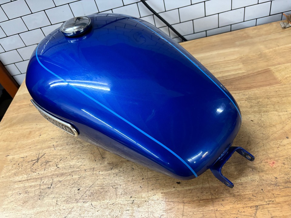 2010 Harley-Davidson Sportster XL 883 1200 XL1200 Fuel Gas Tank Blue ...