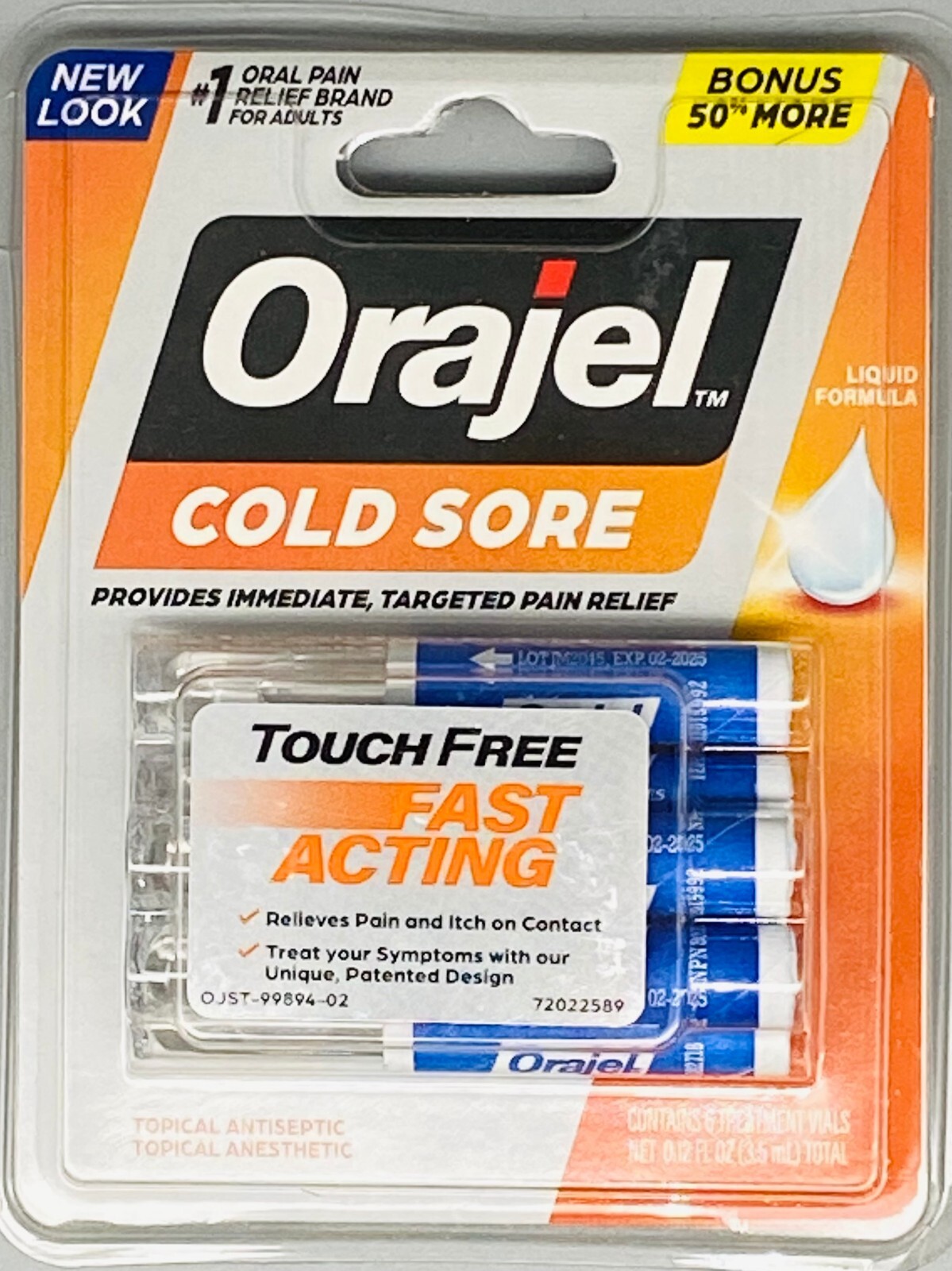 Orajel Cold Sore