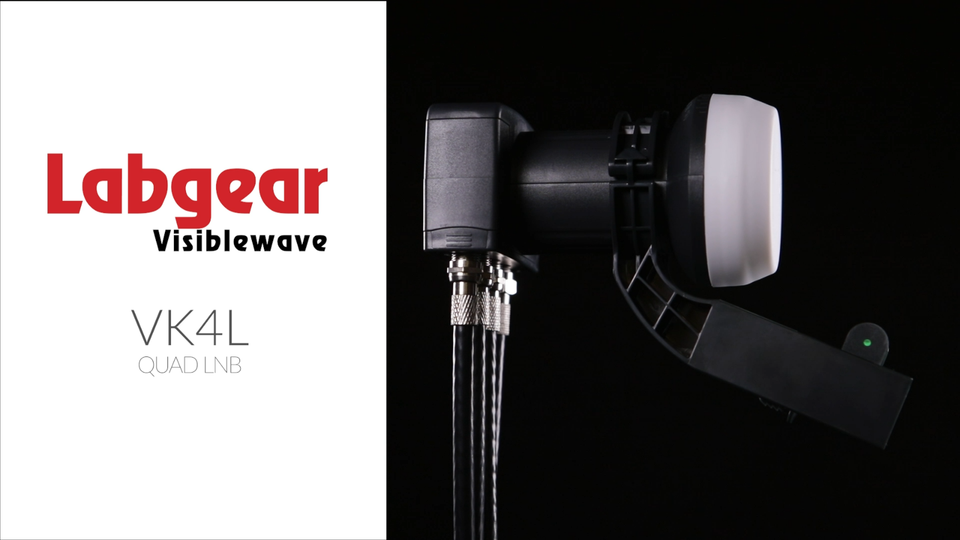 Quad LNB 4 Output Labgear Universal Satellite for SKY HD Freesat with ...