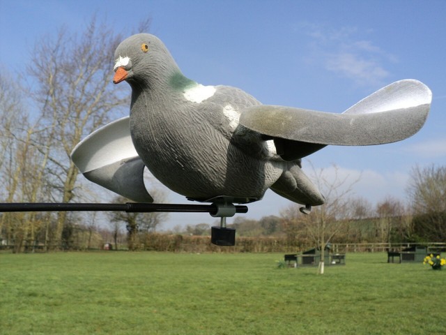 2x Air Pro Pigeons Spinning Wing Decoy for Magnet Rotary - Pigeon ...
