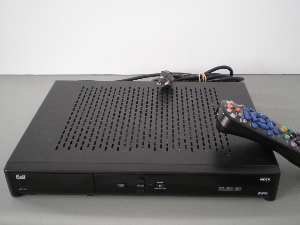 Bell HD 6131 High Definition Satellite TV receiver w/ remote, ready to ...