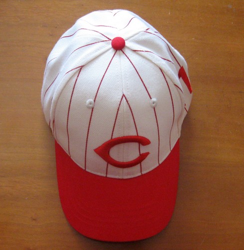 Cardinals No. 11 FS Ohio Advertising Red Striped Baseball Cap One Size ...