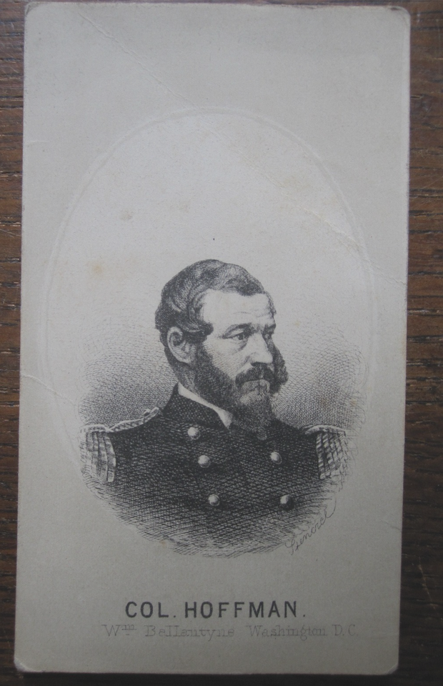 2 Civil War Era CDV Engravings of Union Gen. Nathaniel Lyon & Col ...