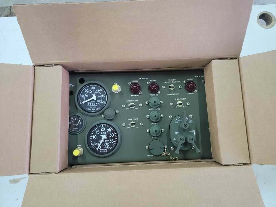 M548 Carrier Cargo Instrument Panel Gauge Cluster Tracked 6 Ton FMC ...